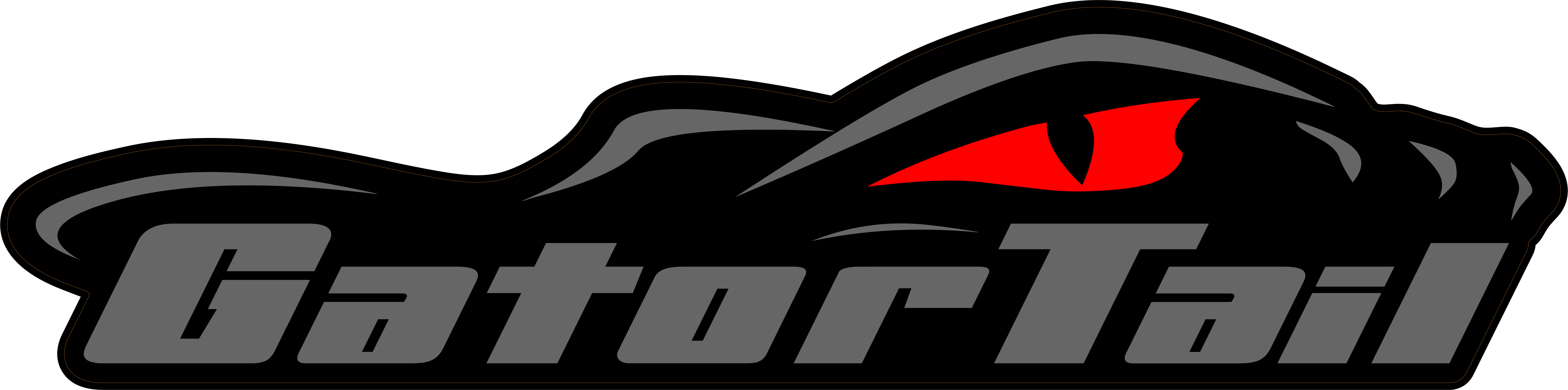 Grey GatorTail Decal – Gatortail
