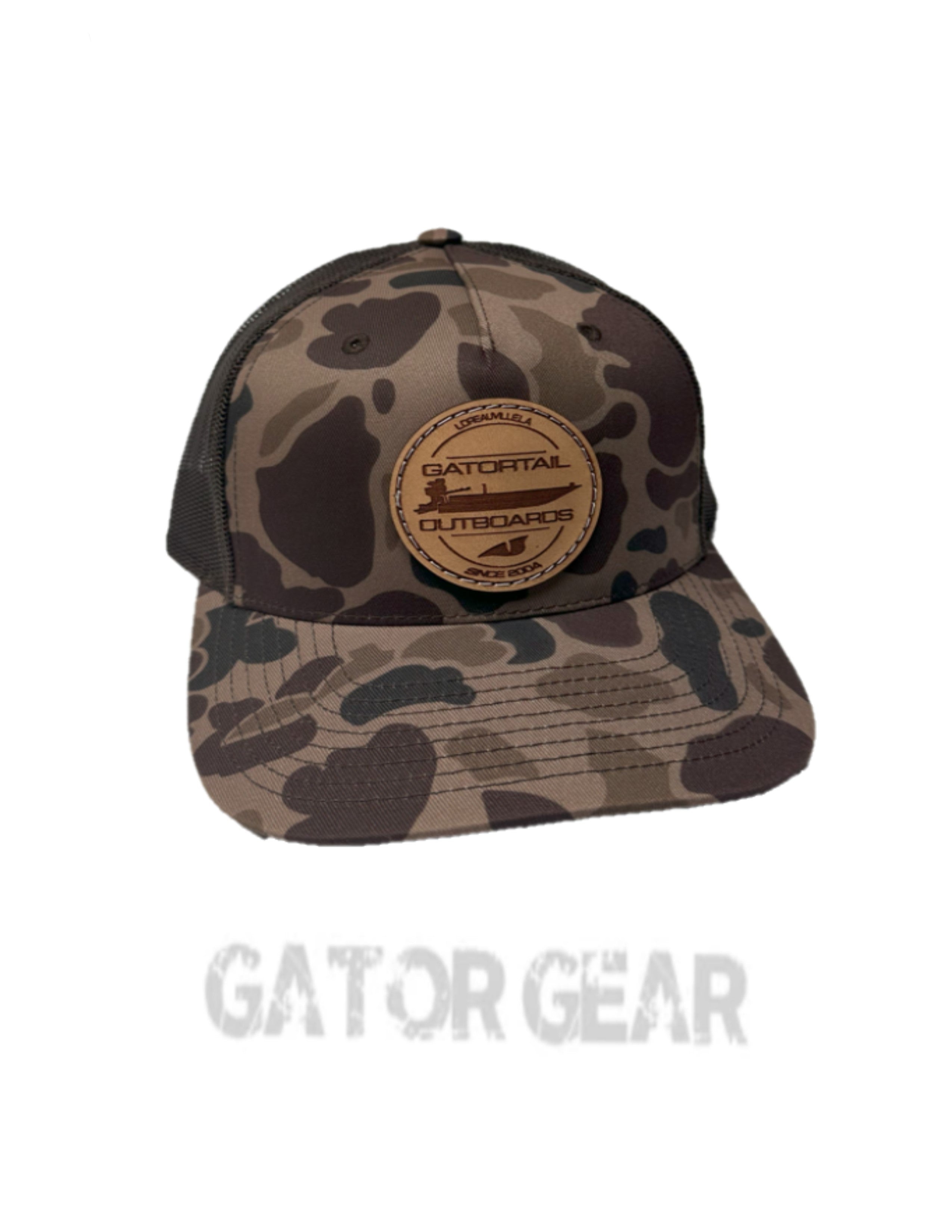Bark Duck/Brown Leather Boat Patch – Gatortail